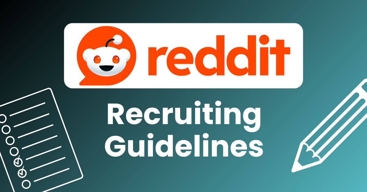 Reddit Recruiting Guidelines: Erfolgreich rekrutieren.